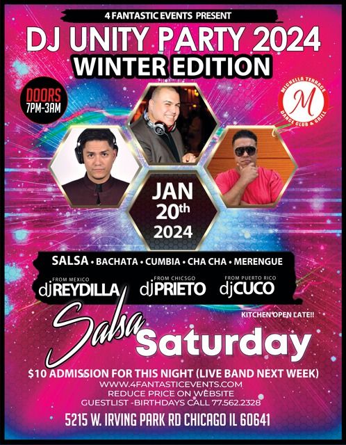 DJ Unity 2024 Salsa Saturday @ Michella’s Nightclub, Michella Terrace ...
