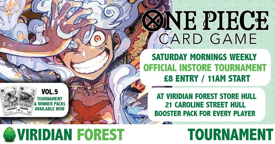 One Piece Card Game - Official Bandai Weekly Store Tournament at ...