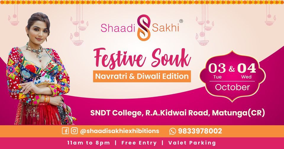 Shaadi Sakhis Festive Souk- Navratri Edit 2023 , Ravji Jivraj ...