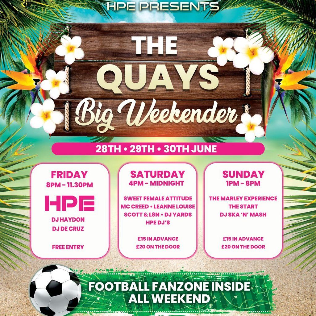 Quays Fest The Big Weekender, The Quays, Basildon, 29 June 2024 | AllEvents
