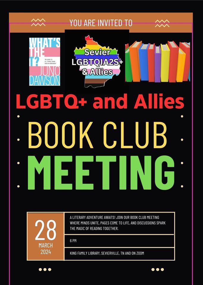 March 2024 Book Club Meeting, King Family Library, Sevierville, 28 ...