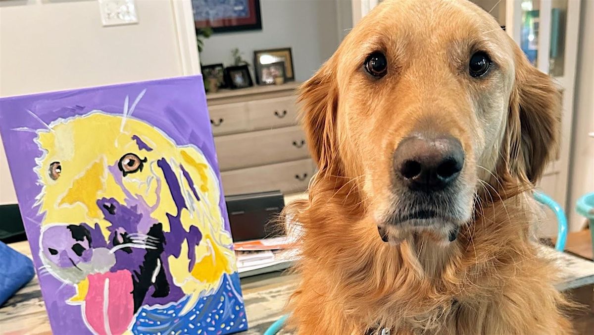 Kids Pop Art Pet Portrait Class - Bay St Louis, Bay Bridge Art, Bay St ...