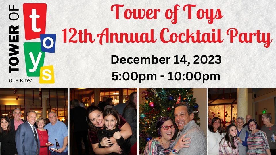 12th Annual Tower of Toys Cocktail Party, 814 Elm St, Manchester, NH ...