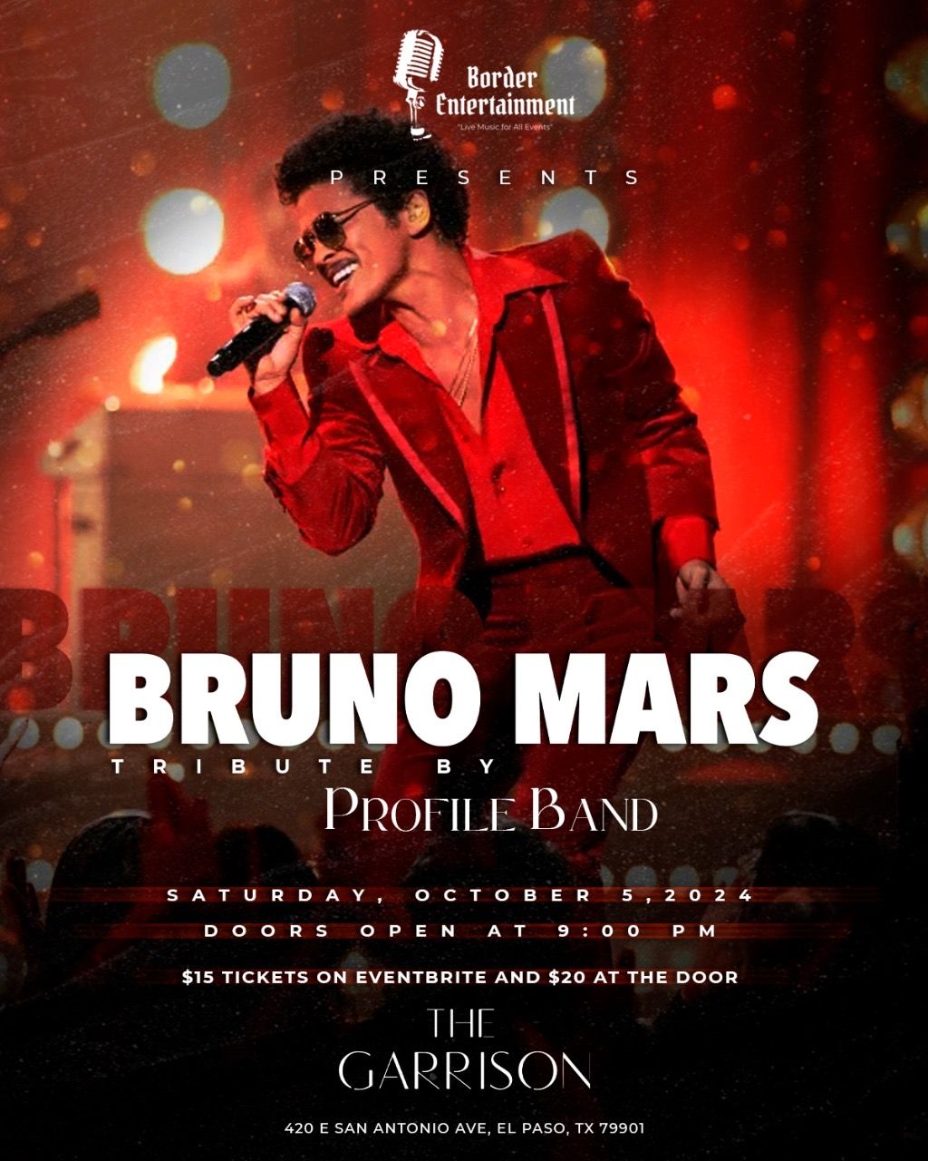 Bruno Mars San Antonio Tickets, Alamodome, San Antonio, 23 September ...