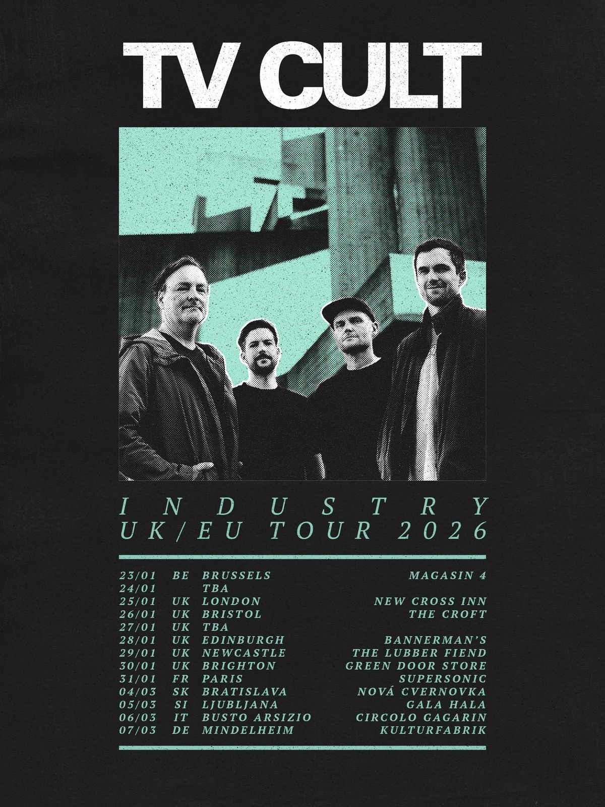 TV Cult (DE) w/ Slick Cage + More TBA, The Lubber Fiend, Newcastle Upon ...