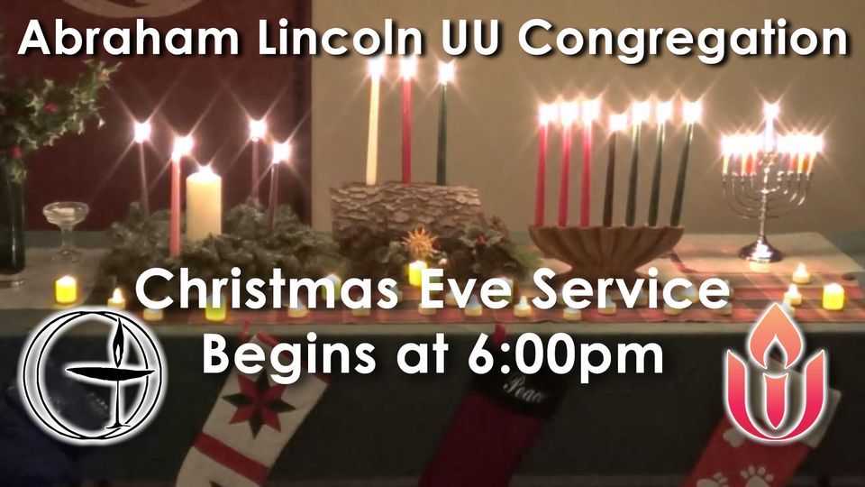 “Candles & Carols”, A Unitarian Universalist Christmas Eve Service ...