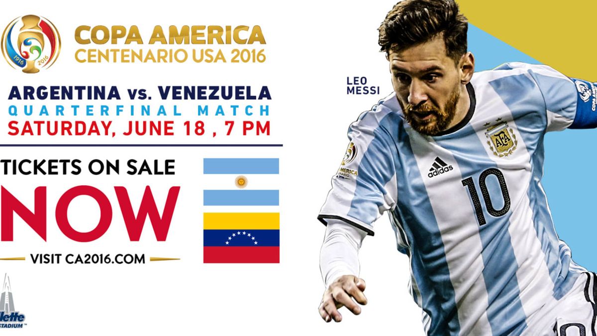 Copa America Tournament - Quarterfinal: 1C vs. 2D, Allegiant Stadium ...