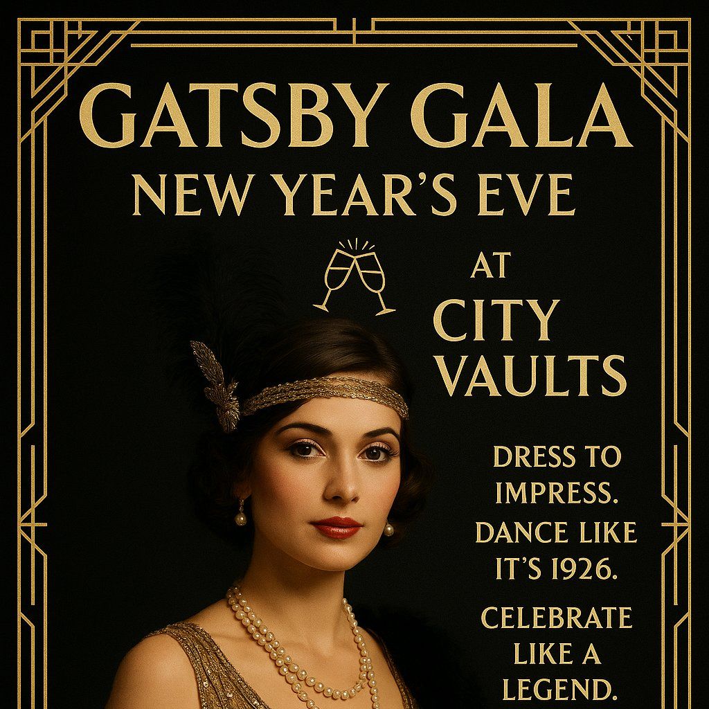 City Vaults NYE Celebrations, City Vaults, Liverpool, 31 December to 1 ...