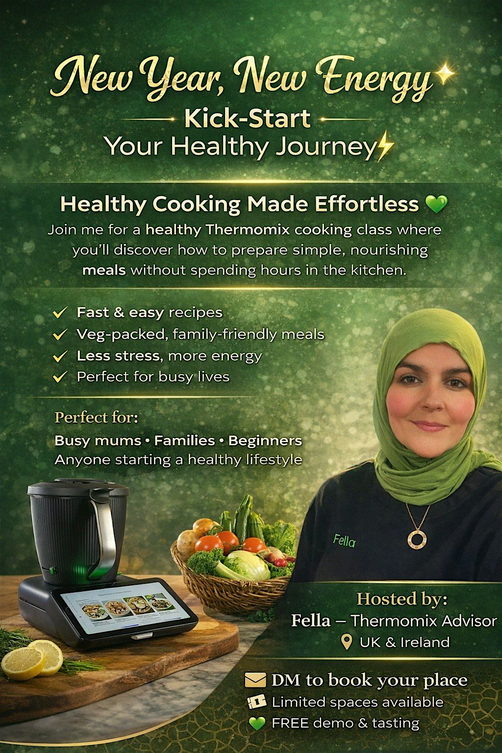 New Year, New Energy ⚡ Healthy Kick-Start, Weavers Court Linfield ...