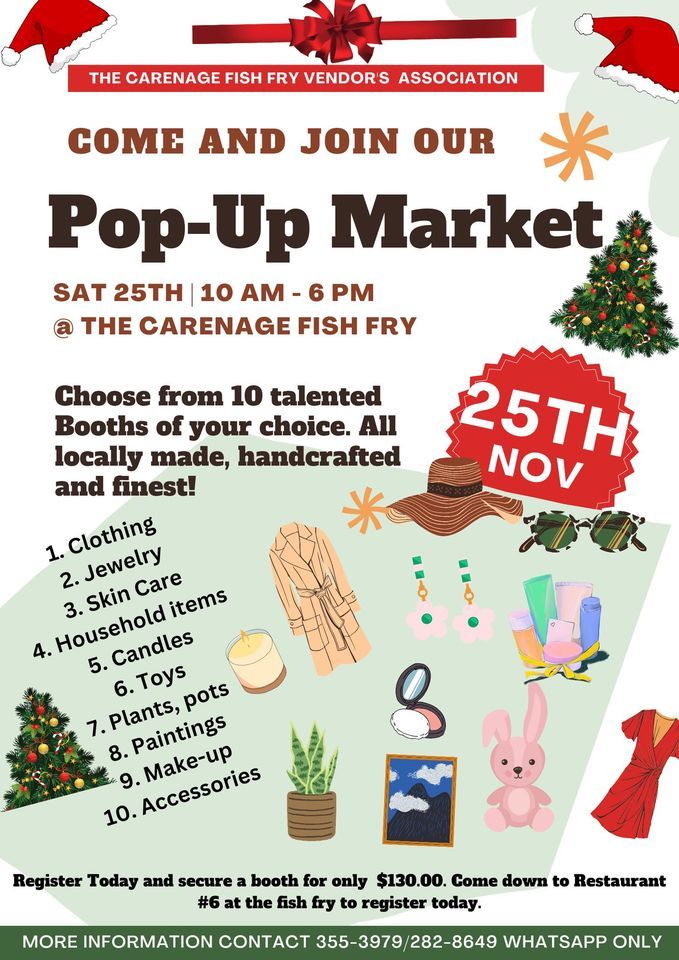The Carenage Fish Fry Pop -Up Market , The Carenage Fish Fry, Saint ...