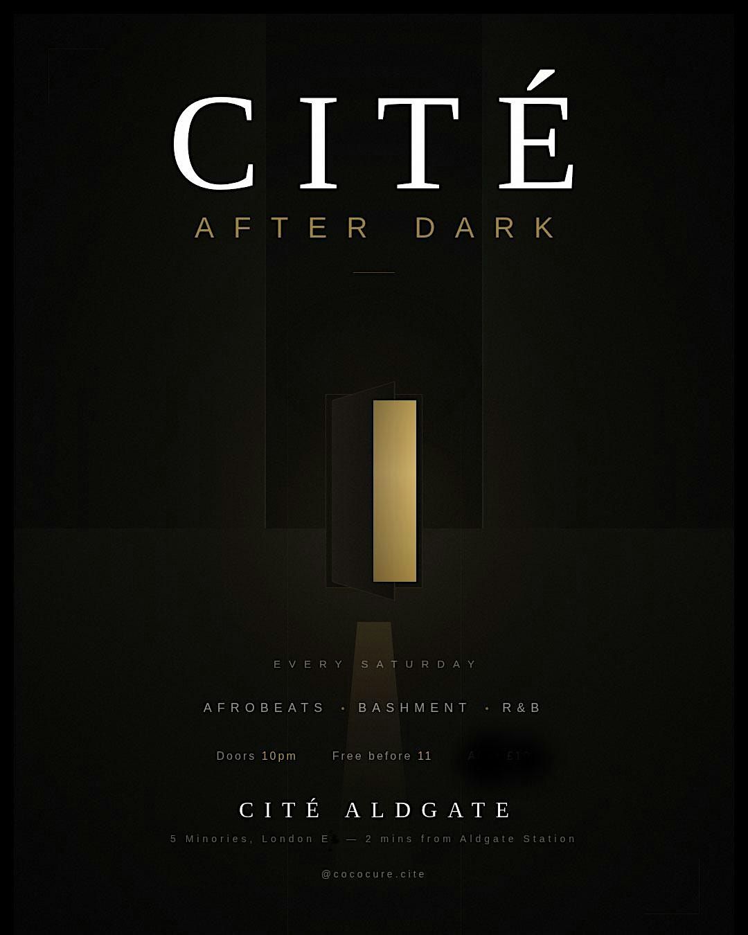 CITE AFTER DARK in London – January 31, 2026 | AllEvents