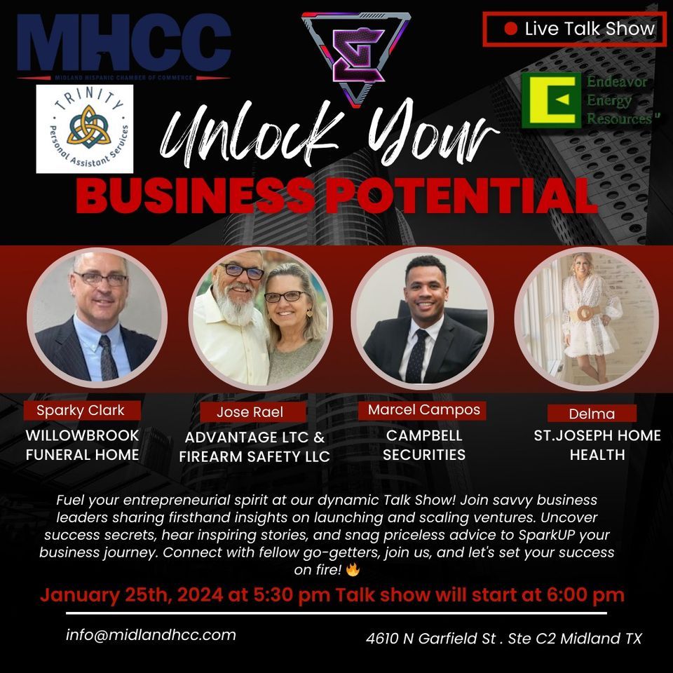 Talk Show , Element14, Midland, January 25 2024 | AllEvents.in