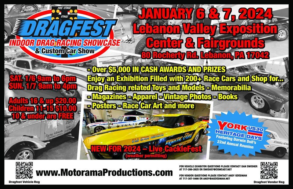 Dragfest - Indoor Drag Racing Showcase & Custom Car SHow, Lebanon ...