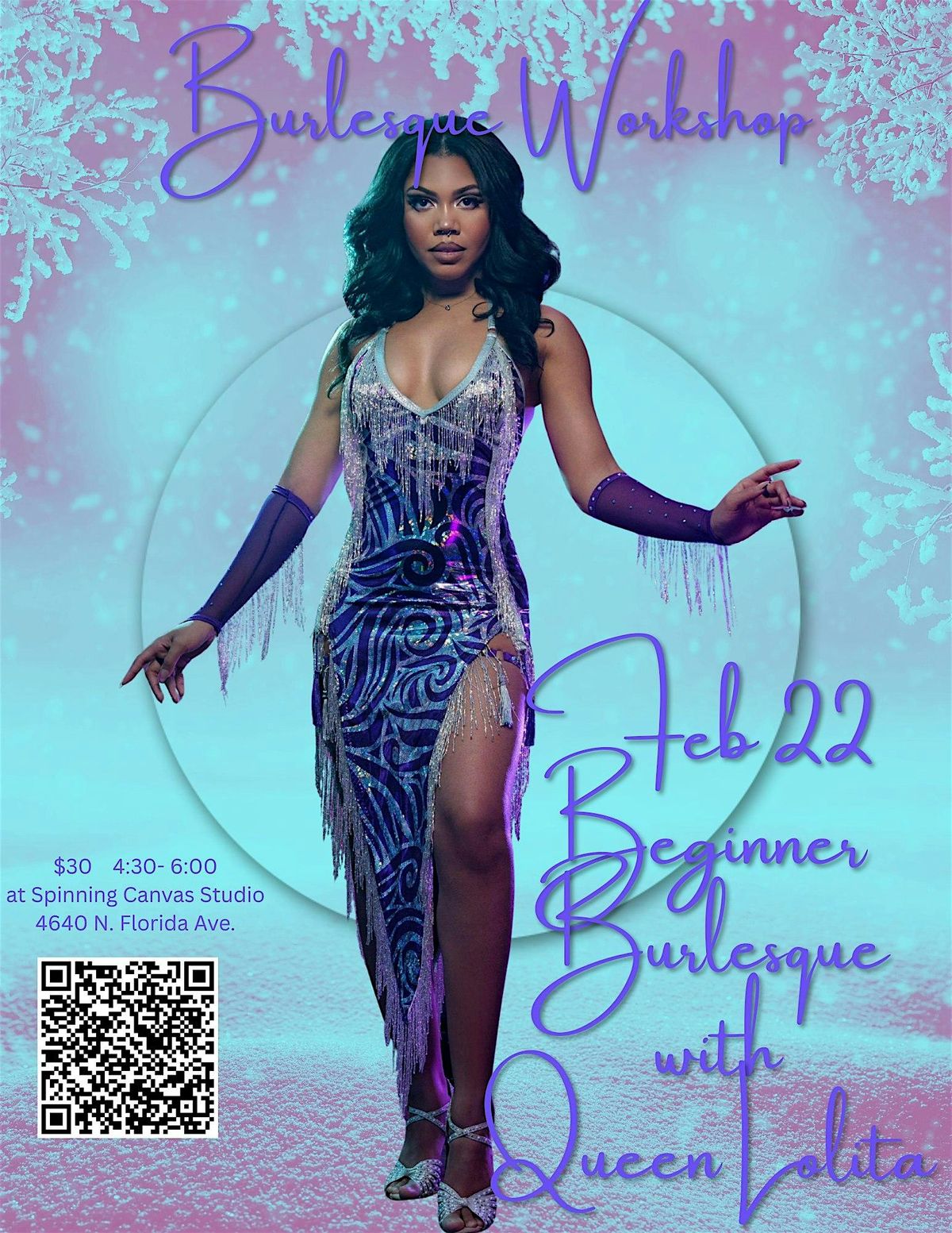 Femmes & Follies: Beginner Burlesque with Queen Lolita, Spinning Canvas ...
