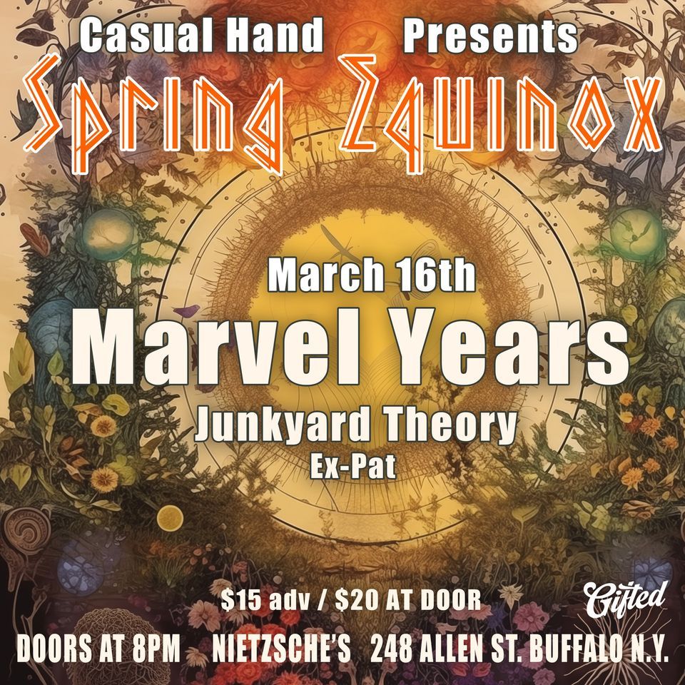 Spring Equinox: Marvel Years, Junkyard Theory & Ex-Pat, Nietzsche's ...