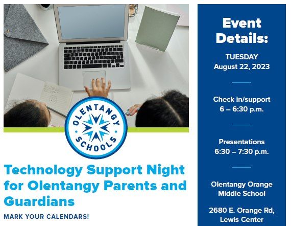 Technology Support Night for Parents and Gaurdians, Olentangy Orange ...