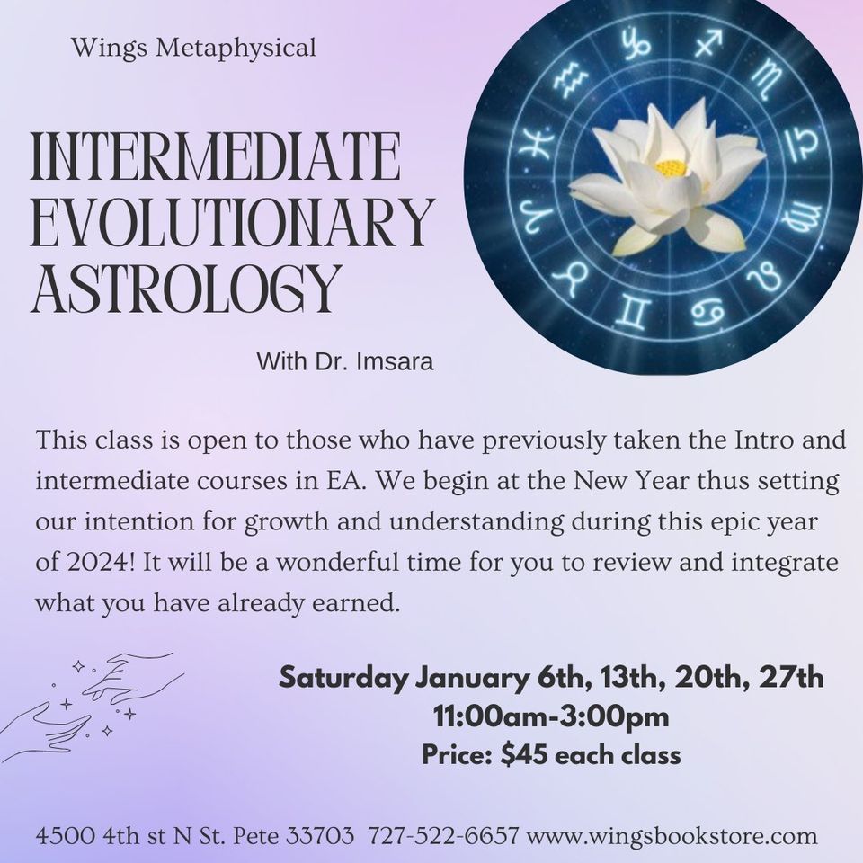 Intermediate Evolutionary Astrology , 4500 4th St N Saint Petersburg ...