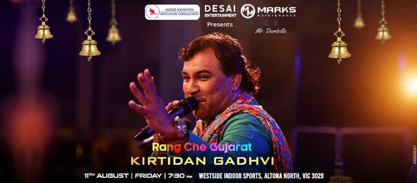 Kirtidan Gadhvi Garba Melbourne 2023, Westgate Indoor Sports, Ascot ... Kirtidan Gadhvi Garba Melbourne 2023, Westgate Indoor Sports, Ascot ...