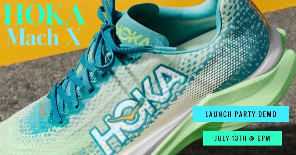 HOKA Mach X Launch Party Demo Walk & Run, White River Running Company ...