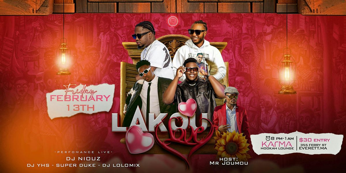 Lakou Love, Karma Lounge Boston, Everett, 13 February to 14 February ...