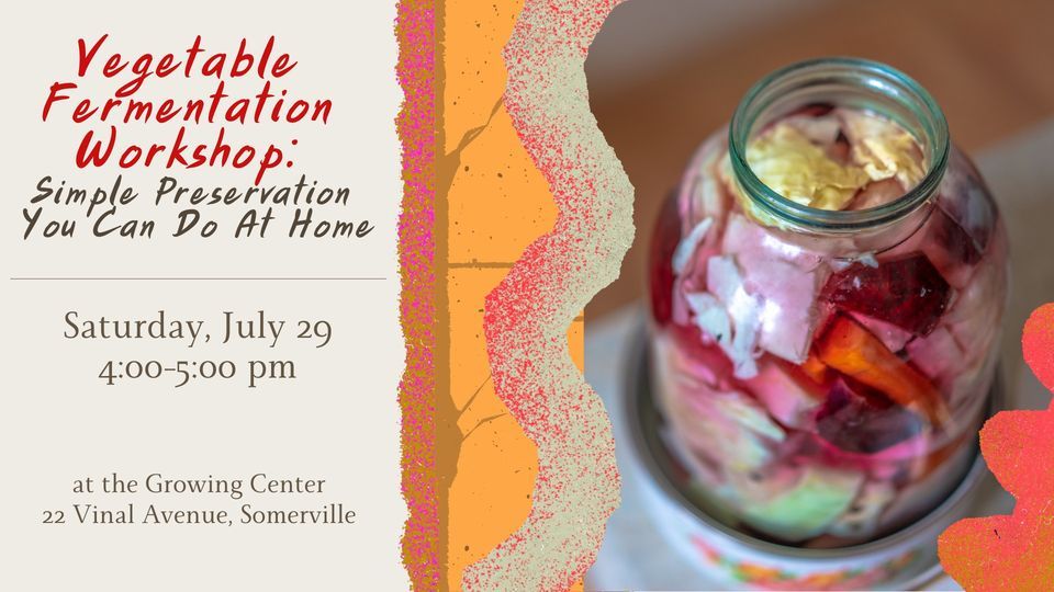 Vegetable Fermentation Workshop: Simple Preservation You Can Do At Home ...