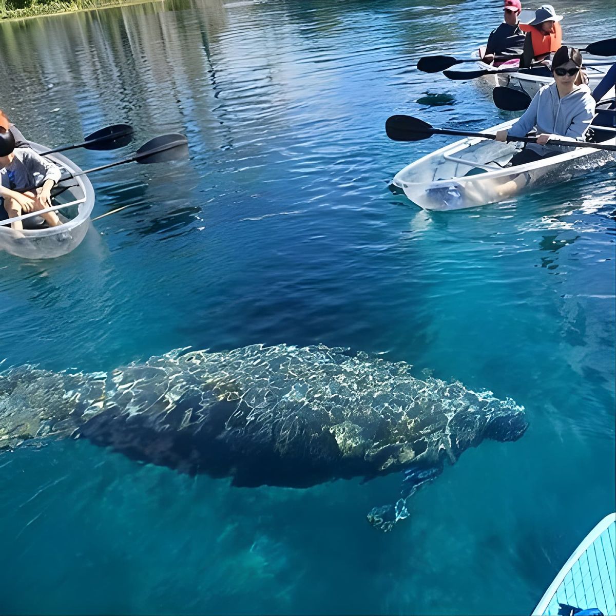 Clear Kayak or Paddleboard Manatee Adventure, Silver Springs State Park ...