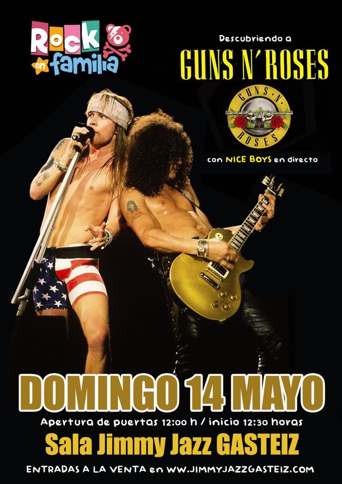DESCUBRIENDO A GUNS N ROSES, Jimmy Jazz Gasteiz, Logroño, 14 May 2023 ...