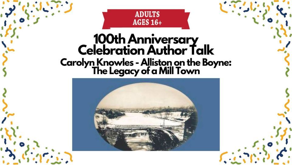 Memorial Branch 100th Anniversary Celebration! Author Talk, New ...