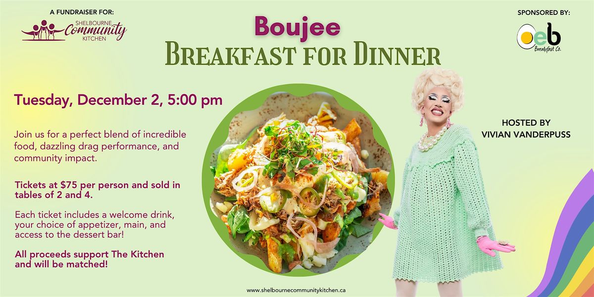 Boujee Breakfast for Dinner, OEB Breakfast Co., Victoria, 2 December ...