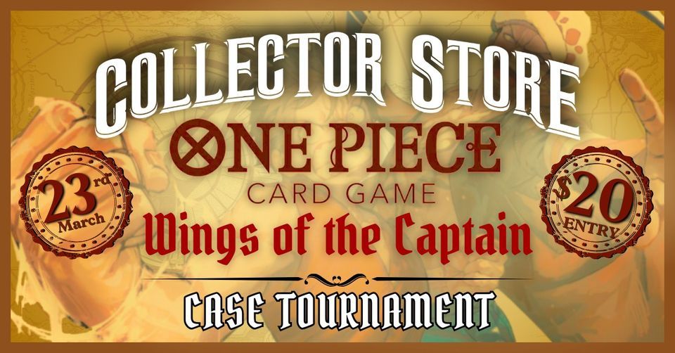 One Piece TCG: OP-06 Wings of the Captain CASE Tournament!, The ...