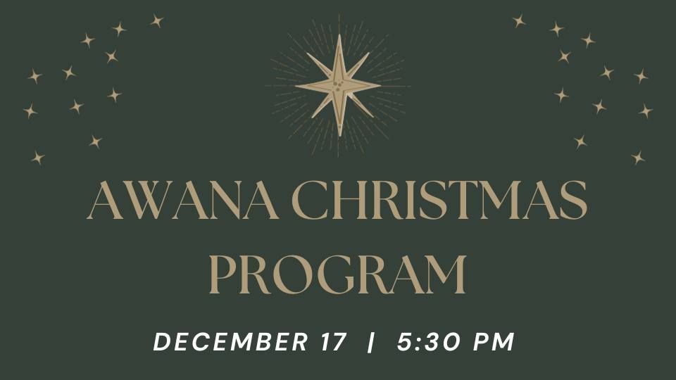 Awana Christmas, Harmony Hill Baptist Church, New Matamoras, 17 ...
