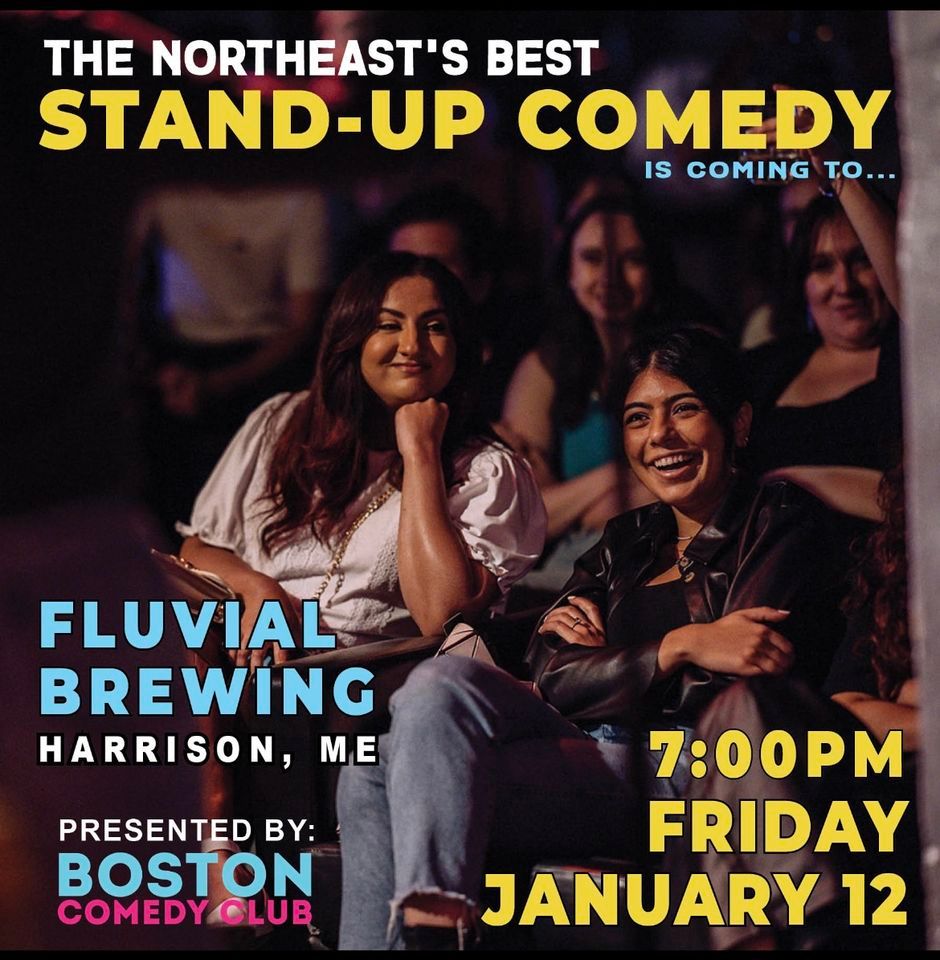 Boston Comedy Club at Fluvial Brewing, Fluvial Brewing, Harrison ...