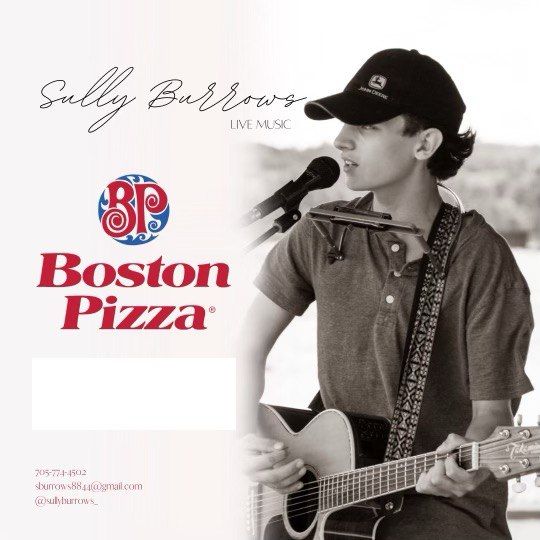 LIVE MUSIC FEATURING Sully Borrows, Boston Pizza (Parry Sound), 23 June ...