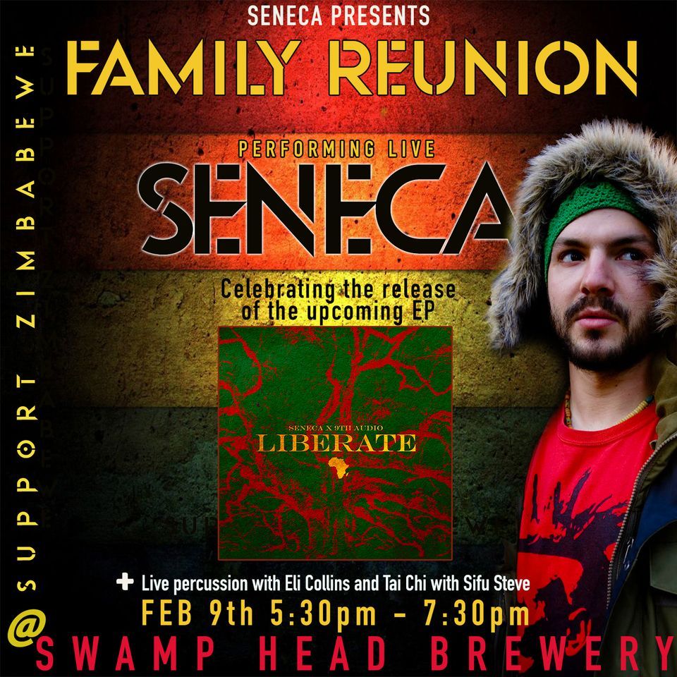 Seneca Presents: Family Reunion + Fundraiser for Zimbabwe , Swamp Head ...