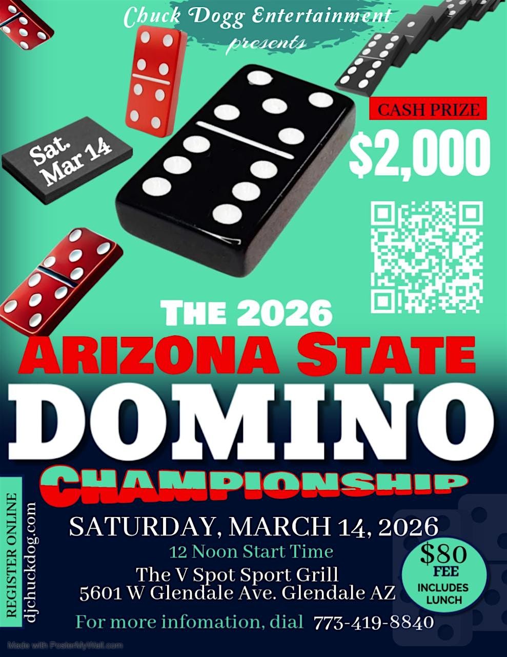 THE 2026 ARIZONA STATE DOMINO CHAMPIONSHIP, The V Spot Sports Grill Inc ...