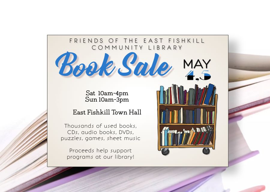 SPRING BOOK SALE hosted by Friends of the East Fishkill Community ...