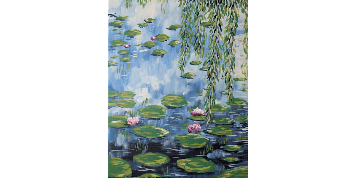 Attend Monet Inspired Lilies - Paint and Sip in Chicago | Classpop!™ in ...