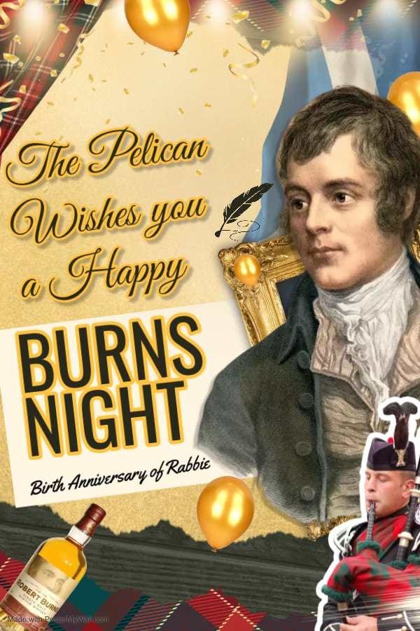 Make a Toast Rabbie Burns!, 9 Market Place, Devizes, 25 January 2024 ...