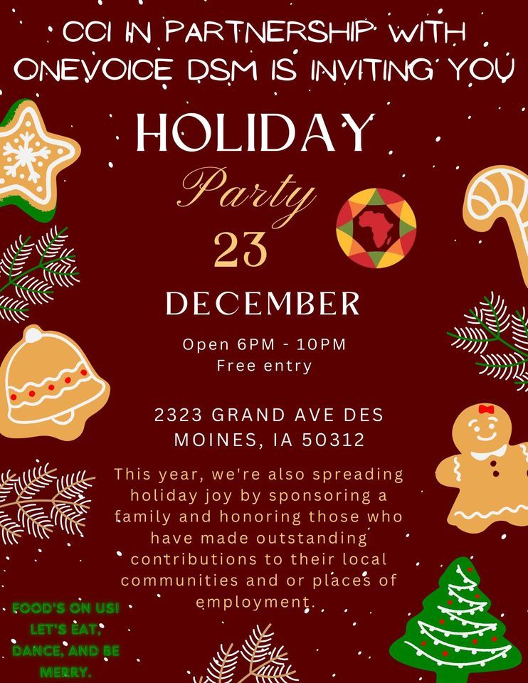 Annual One Voice DSM Christmas Gala & Award Ceremony Holiday Party ...