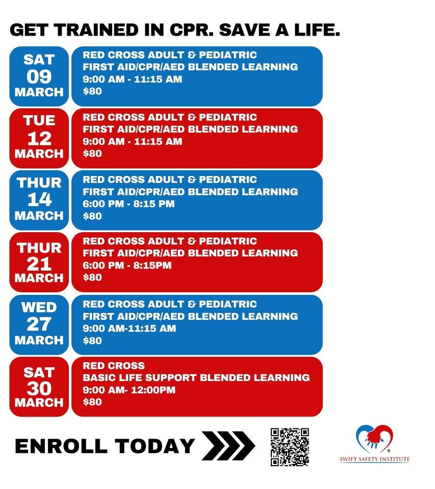 Red Cross Adult and Pediatric First Aid, CPR, AED Blended Learning ...