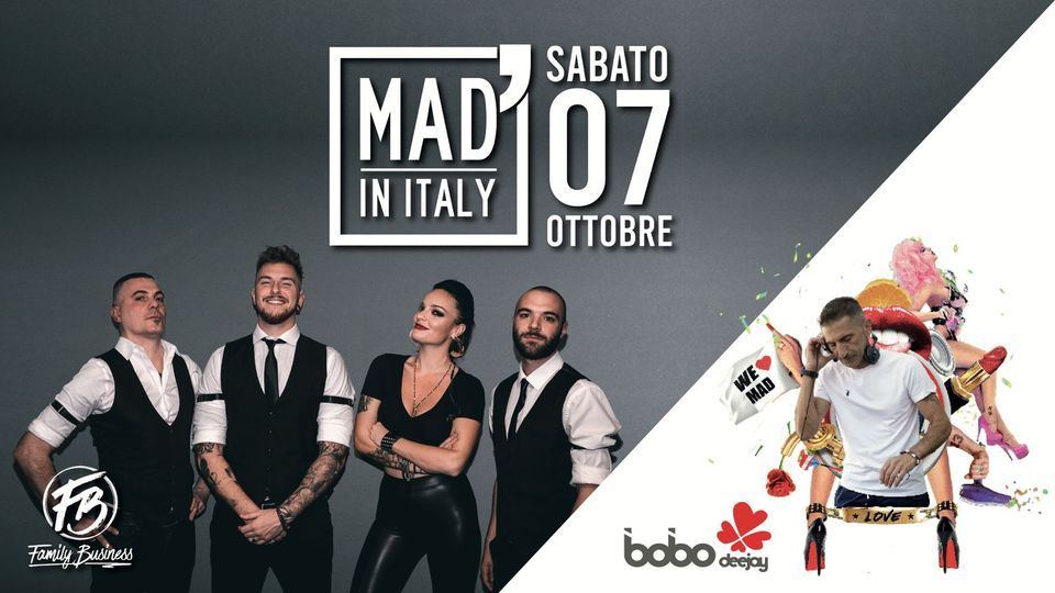 INAUGURAZIONE SABATI LIVE - ?Family Business Band & Bobo DJ, Mad' in ...