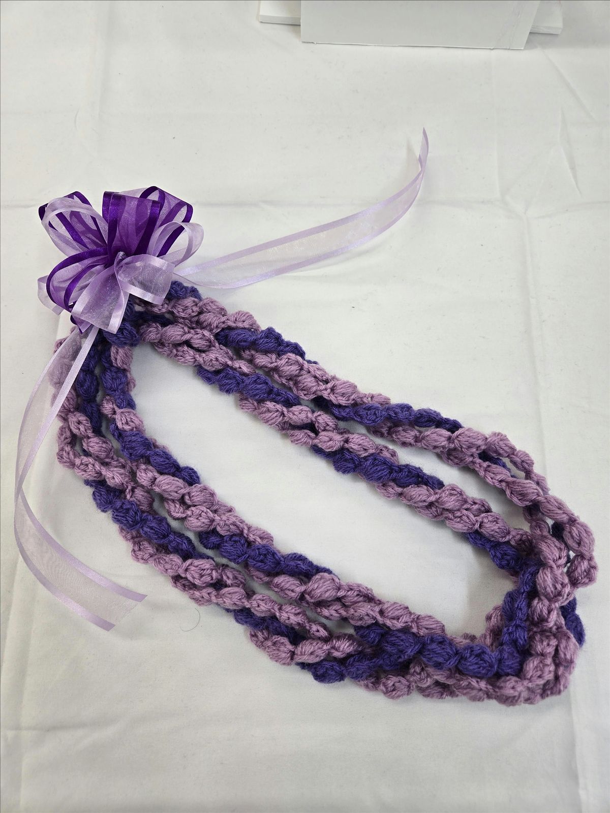 Intermediate Crochet Crown Flower Lei - Market City, HouseMart Ben ...