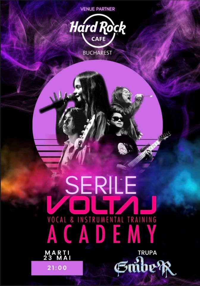 Seară Voltaj Academy I Concert EMBER pe 23 mai, intrare liberă, Hard ...