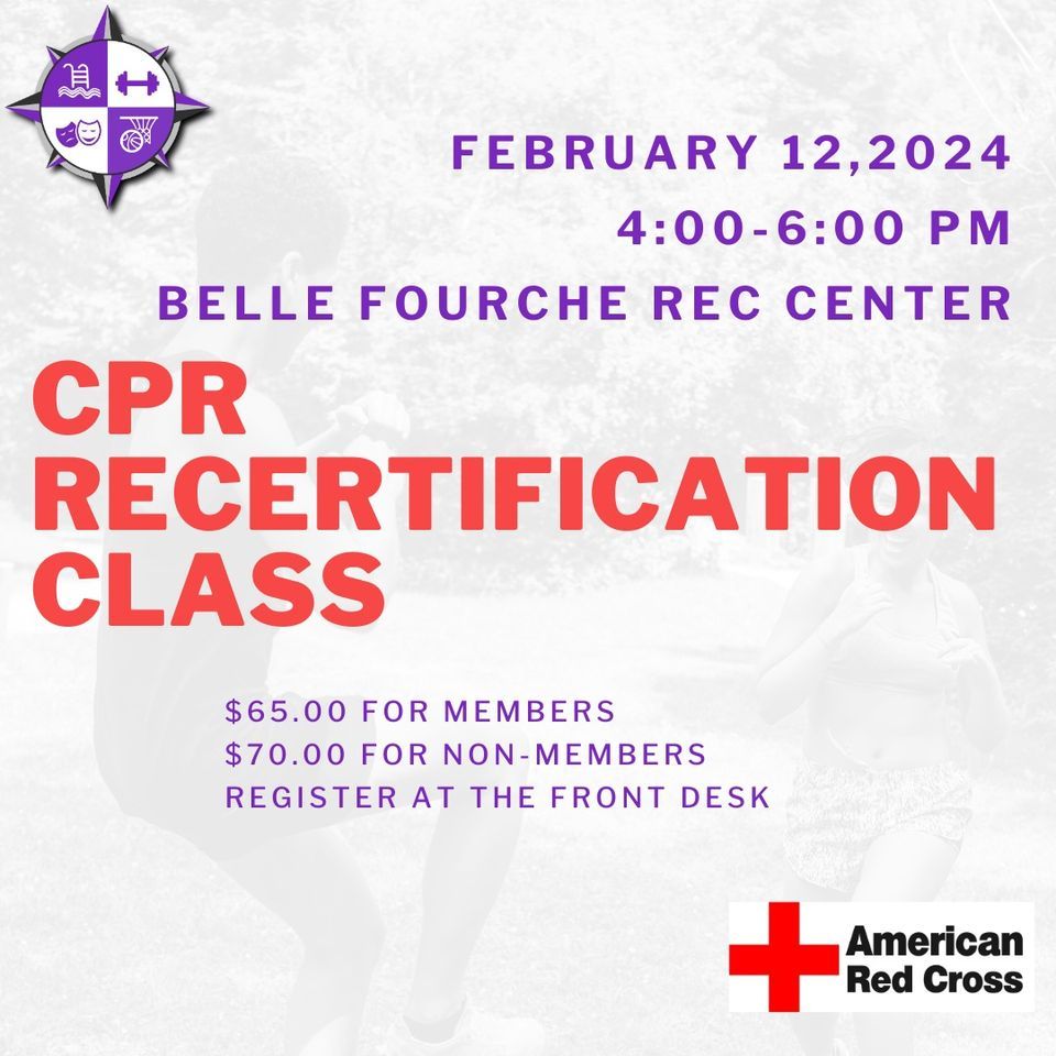 CPR Recertification Class, Belle Fourche Rec Center, 12 February 2024 ...