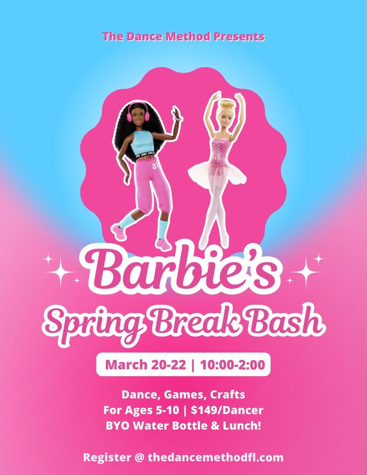 Barbie’s Spring Break Bash!, 3371 N State St Suite 3, Bunnell, FL, 20 ...