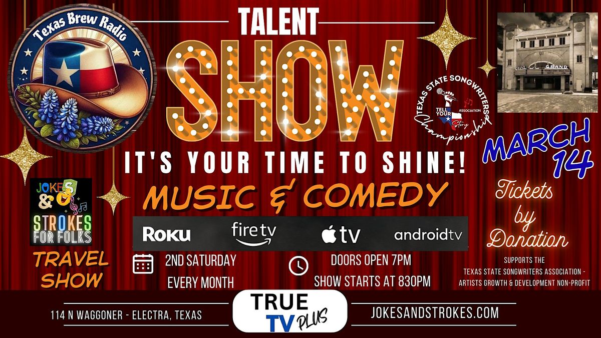 Jokes and Strokes -TV Travel Show Live - @ Electra Grand Theatre ...