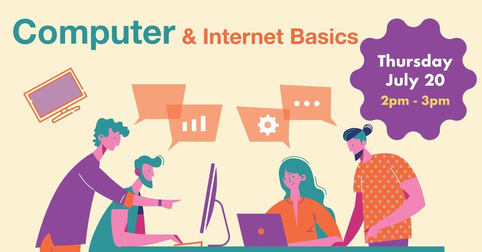 Computer & Internet Basics, Des Plaines Public Library, 20 July 2023 | AllEvents.in