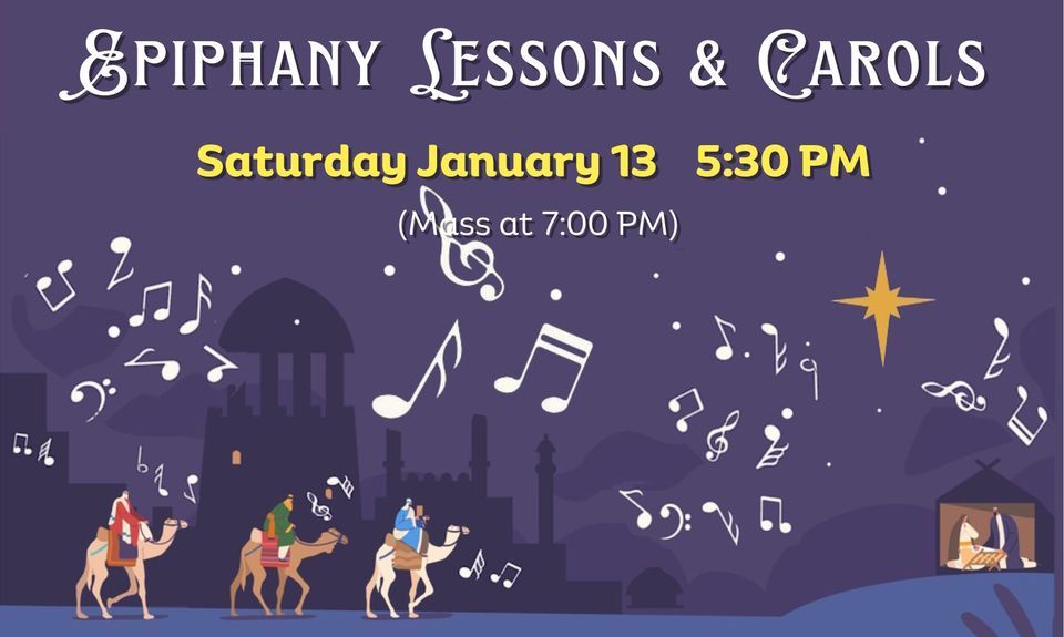 RESCHEDULED! Lessons & Carols for Epiphany, 120 N Front St, Baltimore ...