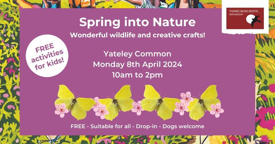Spring into Nature: Hampshire, Wyndham's Pool, Yateley, 8 April 2024 ...