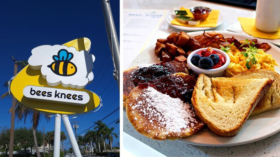 Breakfast and Lunch at Bees Knees Diner, Bees Knees Diner Delray Beach ...